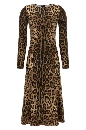 Dolce & Gabbana Animal Print Dress