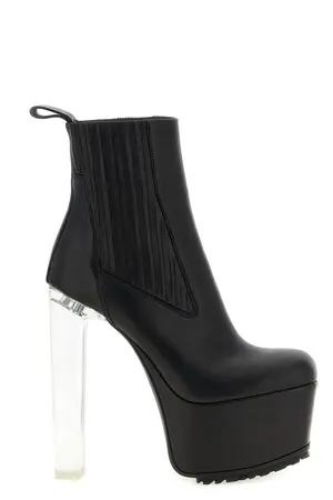 Rick Owens Beatle Kiss' Ankle Boots