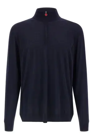 Kiton Half-zip Sweater - Blue