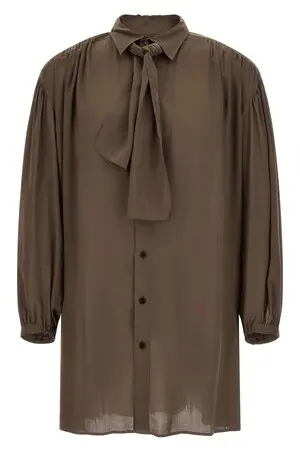 Yohji Yamamoto Shirt With Scarf