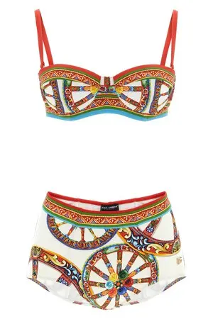Dolce & Gabbana Sicilian 'carretto' Bikini