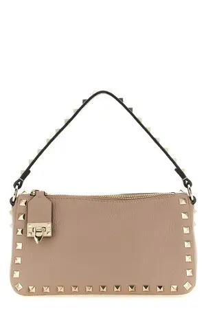 Valentino Garavani Valentinogaravani 'rockstud' Small Shoulder Bag - Pink