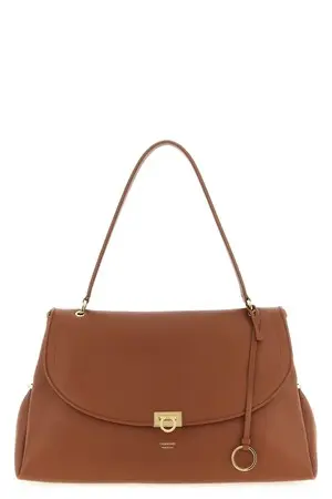FERRAGAMO Sofia 2026 Shoulder Bag - Brown