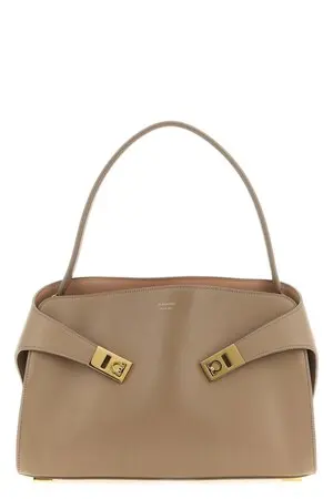 FERRAGAMO Hug Soft Shoulder Bag - Pink