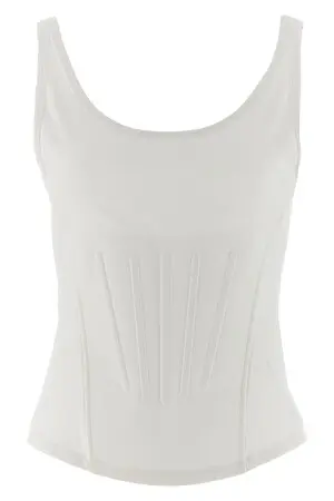 MUGLER Corseted' Tank Top