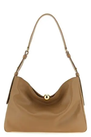 Furla Sfera Soft' Large Shoulder Bag - Beige