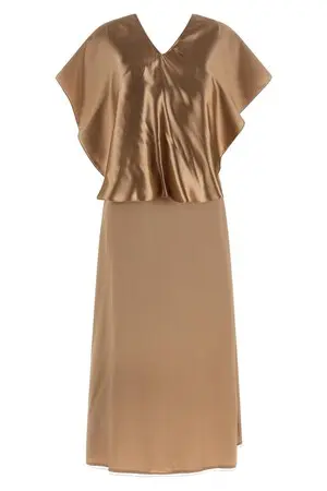 Fabiana Filippi Dress With Cape