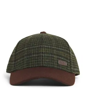 Barbour Wool-blend Clyde Baseball Cap - Brown