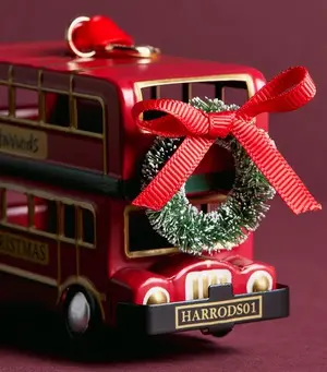 Harrods Bus Tree Decoration