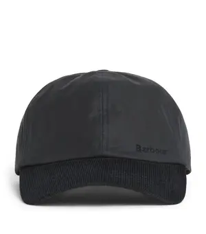 Barbour Cotton Ashby Baseball Cap - Navy