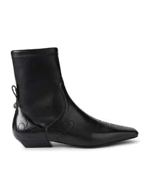 Kurt Geiger Leather Arizona Ankle Boots