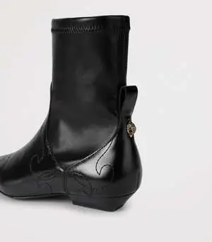 Kurt Geiger Leather Arizona Ankle Boots