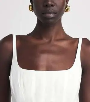Jacquemus Cotton Agave Midi Dress