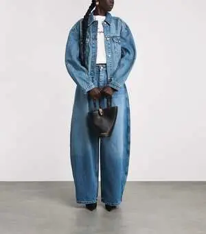 Jacquemus Curved Denim Jacket