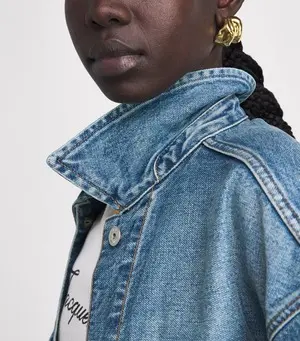 Jacquemus Curved Denim Jacket
