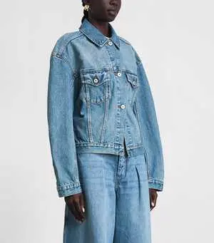 Jacquemus Curved Denim Jacket