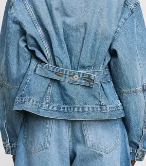 Jacquemus Curved Denim Jacket