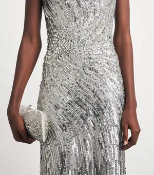 Jenny Packham Embellished Sola Gown