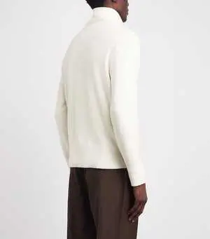Sandro Wool Zip-up Cardigan