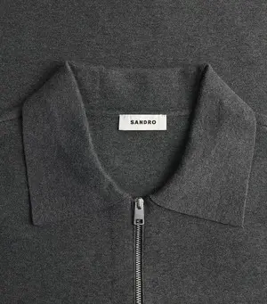 Sandro Zip-up Cardigan