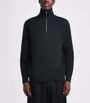 Sandro Wool Half-zip Sweater