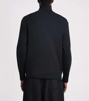 Sandro Wool Half-zip Sweater