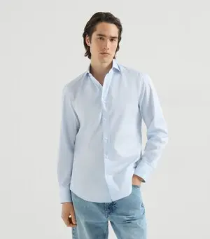 Brunello Cucinelli Cotton Twill Shirt