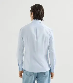Brunello Cucinelli Cotton Twill Shirt
