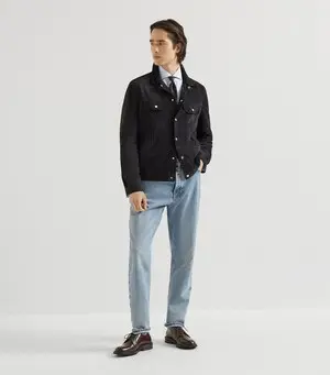 Brunello Cucinelli Cotton Twill Shirt