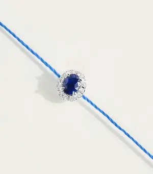REDLINE White Gold And Sapphire Diva Bracelet