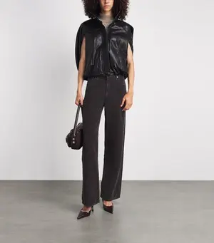 AGOLDE Corduroy Ren High-rise Wide-leg Jeans
