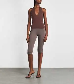 SKIMS Smooth Layers Halterneck Top