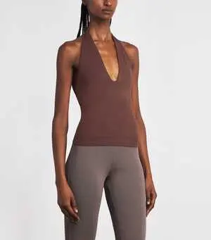 SKIMS Smooth Layers Halterneck Top