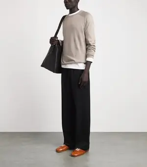 Sunspel Sea Island Cotton-cashmere Sweater