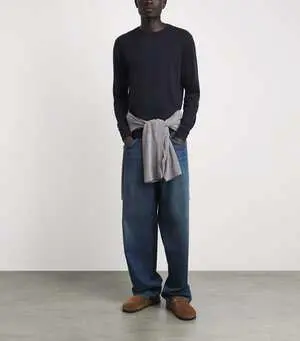 Sunspel Sea Island Cotton-cashmere Sweater
