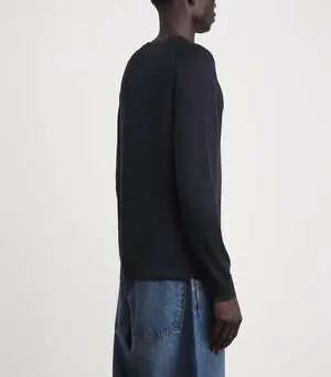 Sunspel Sea Island Cotton-cashmere Sweater