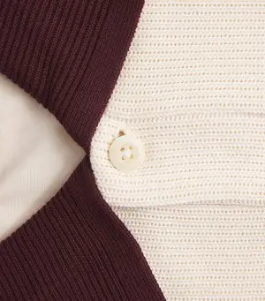 Fred Perry Cotton Logo Polo Sweatshirt