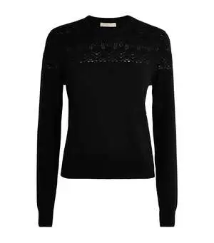 Ulla Johnson Cashmere Emelie Sweater - Black