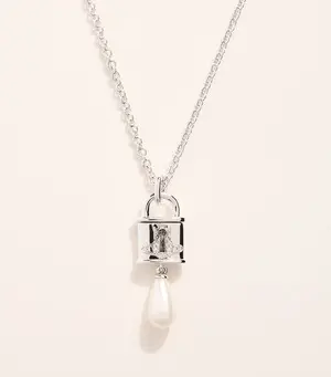 VIVIENNE WESTWOOD Small Celestia Pendant Necklace - Ivory