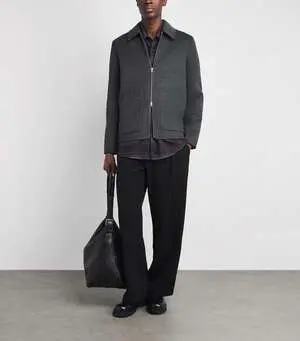 SAMSØE SAMSØE Recycled Wool-blend Sapaulo Overshirt