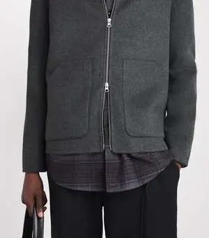 SAMSØE SAMSØE Recycled Wool-blend Sapaulo Overshirt