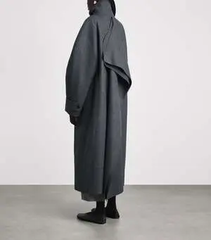 JIL SANDER Wool-blend Oversized Coat