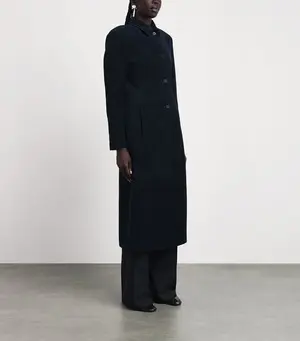 JIL SANDER Chenille Car Coat