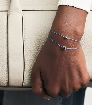 REDLINE White Gold, Topaz And Diamond Abby Bracelet