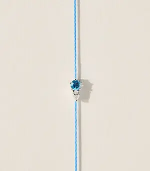 REDLINE White Gold, Topaz And Diamond Abby Bracelet