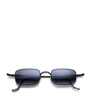 JACQUES MARIE MAGE Titanium Dusk Sunglasses - Black