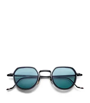 JACQUES MARIE MAGE Titanium Dixon Sunglasses - Black