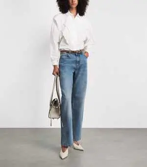 FRAME Poplin The Equestrian Shirt