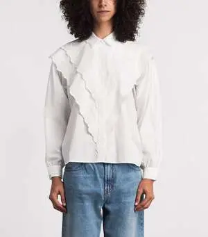 FRAME Poplin The Equestrian Shirt