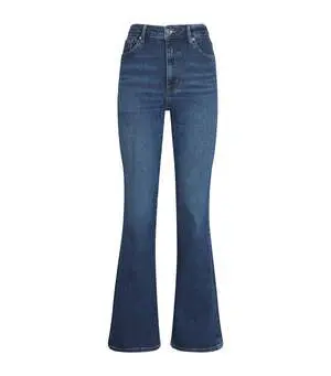 FRAME The Reboot High-rise Bootcut Jeans - Blue
